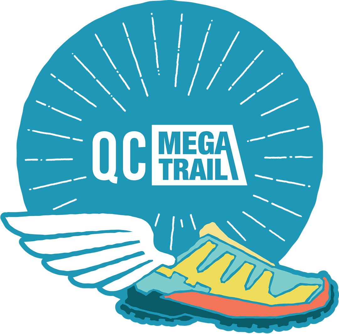 "Flying Shoe" Sticker - Québec Mega Trail